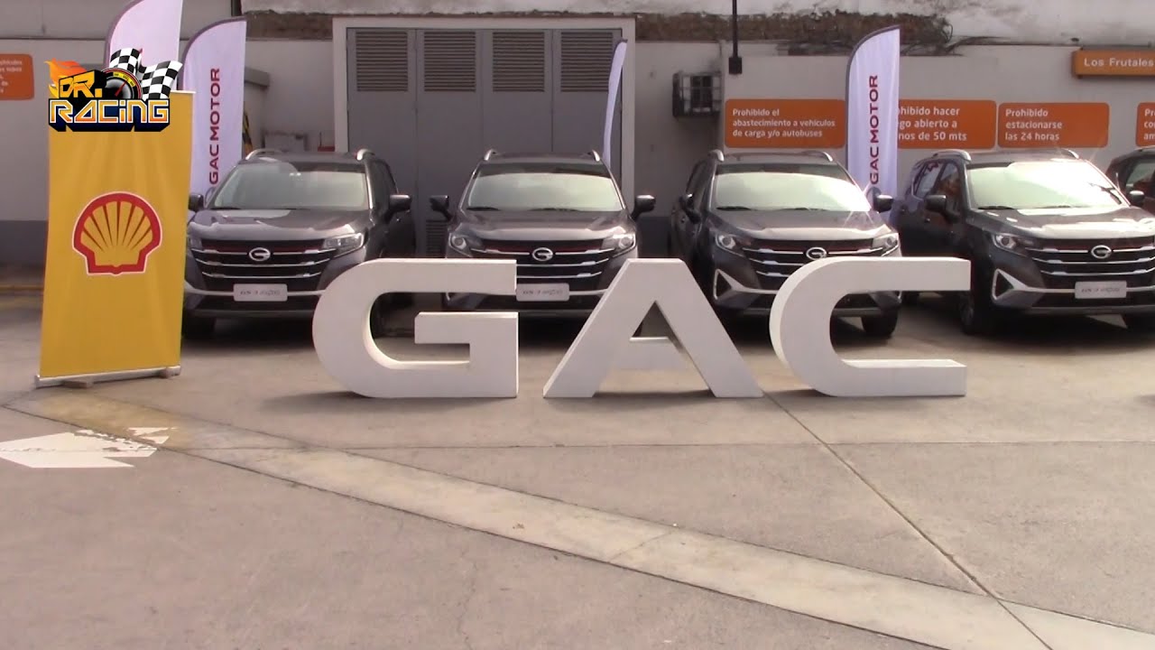 GAC Motor entrega su primera flota de GS3 Power a Shell - YouTube