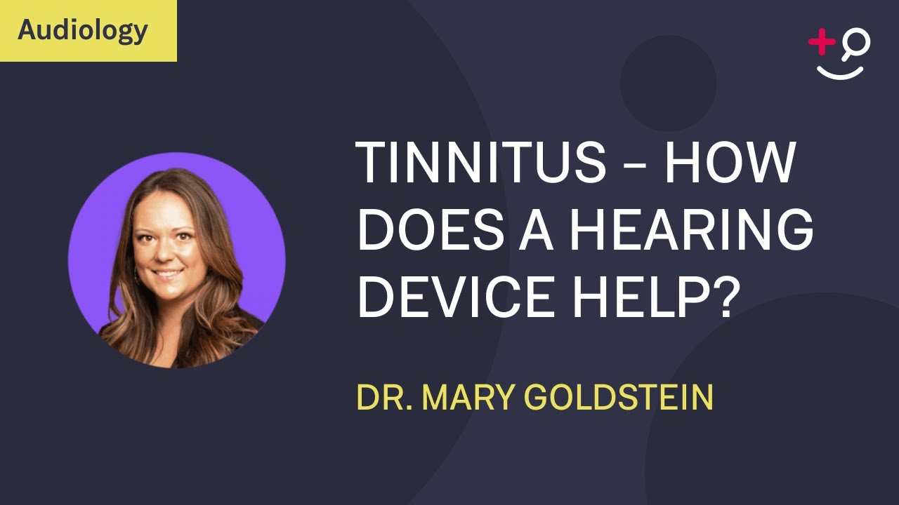 Tinnitus - how does a hearing device help? - YouTube