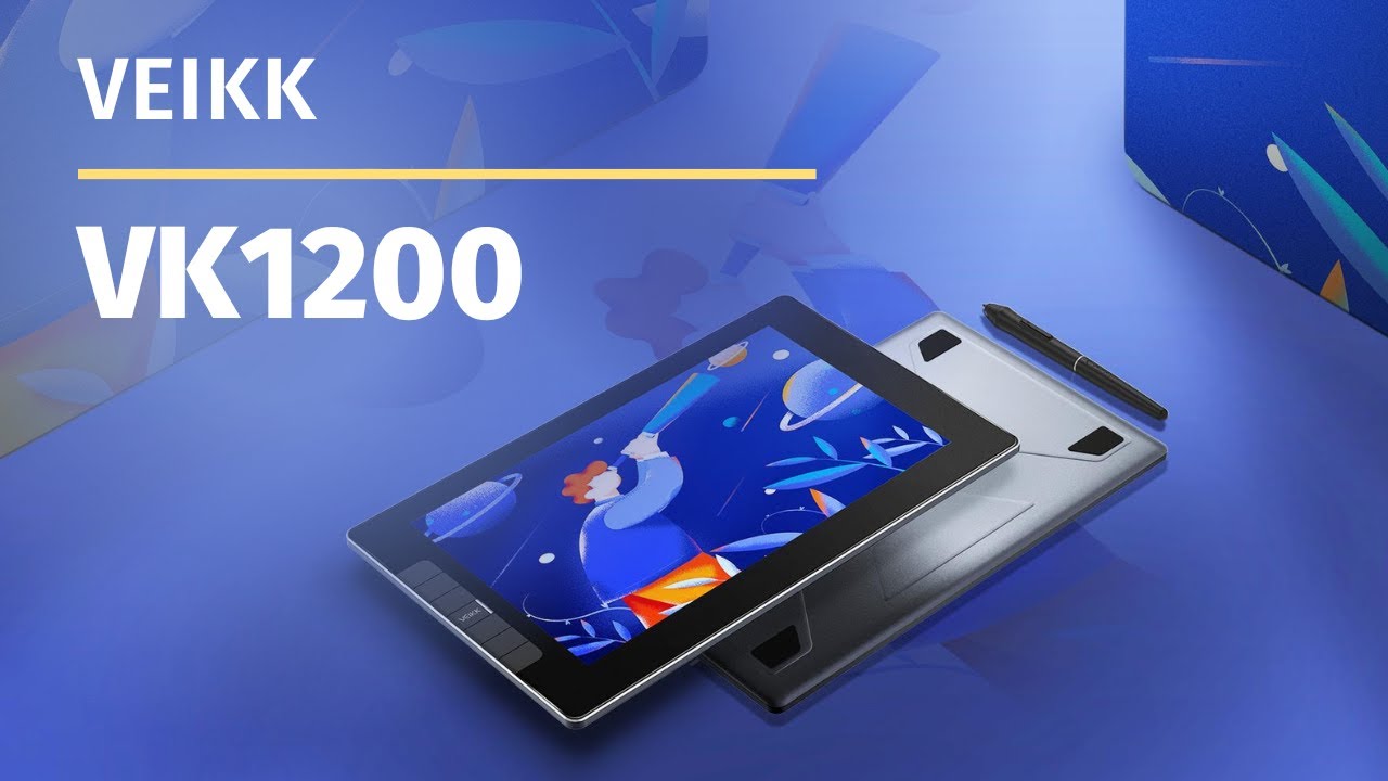 VEIKK VK 1200 | REVIEW BẢNG VẼ VEIKK | HƯỚNG DẪN CÀI ĐẶT BẢNG VẼ ...
