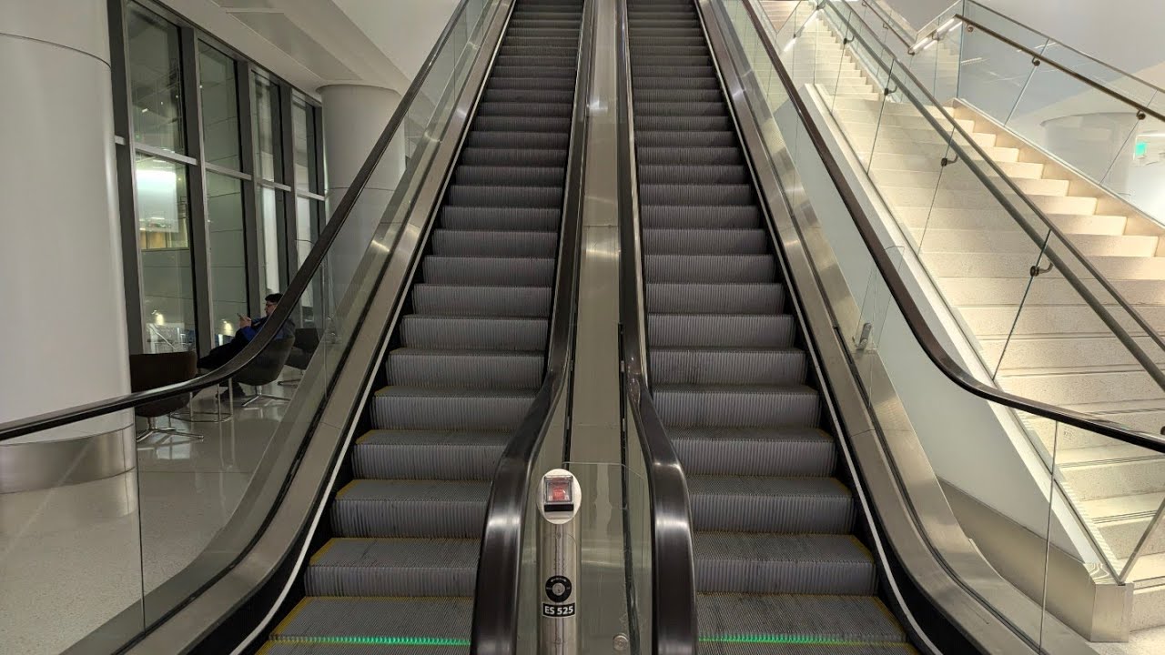 Thyssenkrupp Escalators (Set 2) - Terminal 1 at SFO Airport - San ...
