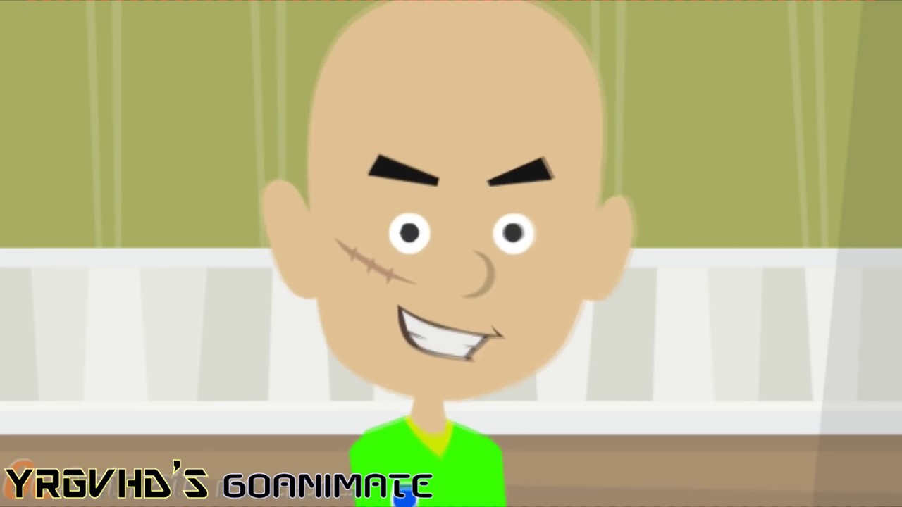 Caillou GX: Evil Caillou Destroys The World! Evil Caillou Meets Sans ...