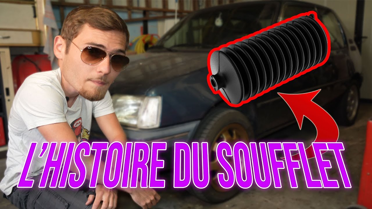 Je change les SOUFFLETS de CRÉMAILLÈRE de la 205 🔧 - YouTube