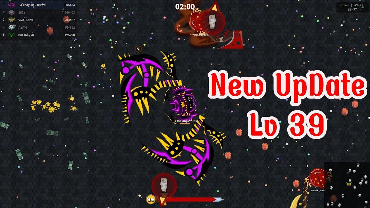 Evowars.io #399 : New Update Lv 39 ... Thầy tính tự chơi lên Lv39 nhưng đc mn buff cho. Cảm ơn ...