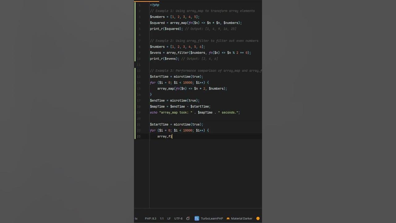 When To Use Arraymap Vs Arrayfilter In Php Arraymap Vs Arrayfilter 6163
