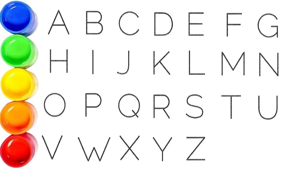 Alphabet, ABC Song, A to Z, Kids rhymes, one two three, 1 to 100 ...