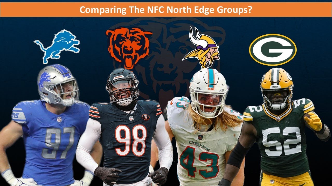 NFC North Edge Breakdown With Stats - YouTube