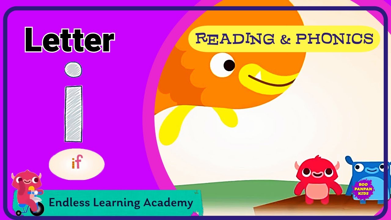 Endless Learning Academy : Reading & phonics Letter I |Boopanpankids ...