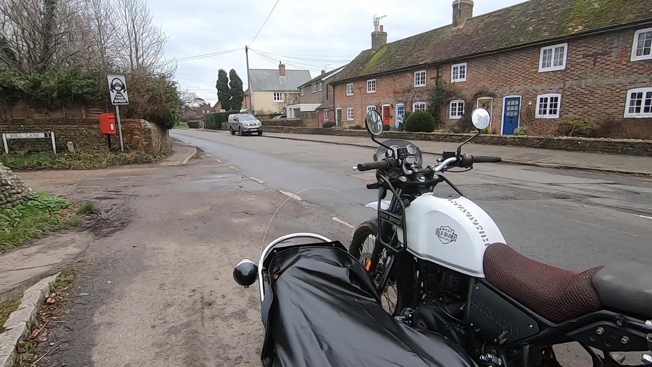 RE Himalayan Sidecar Rig. Getting it Right. Scary But Fun. - YouTube