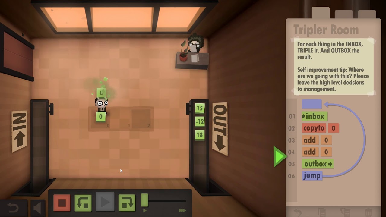 Human Resource Machine Level 8 Size Challenge & Speed Challenge ...