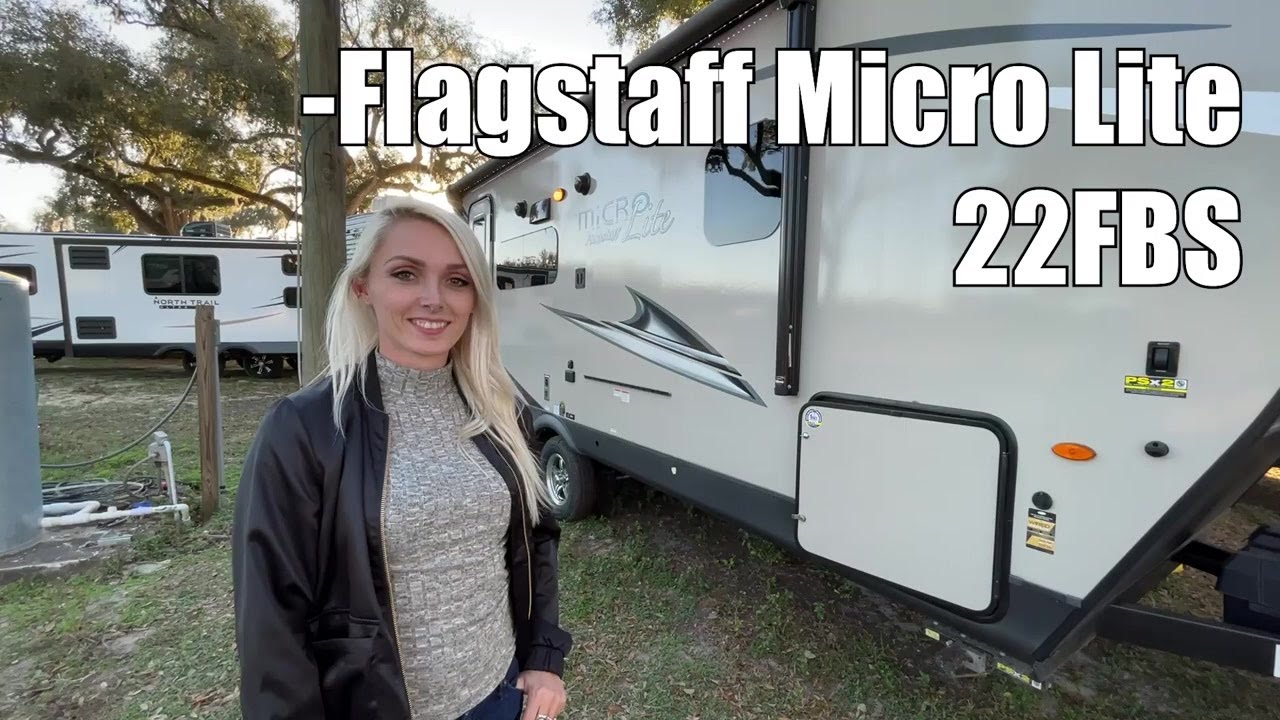 2021 Forest River RV-Flagstaff Micro Lite-22FBS - YouTube