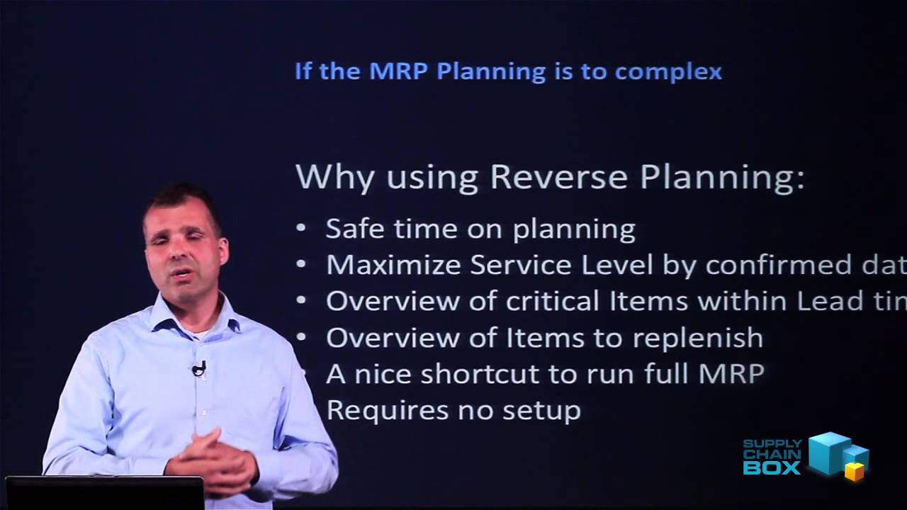 Introduction to Reverse Planning in Microsoft Dynamics NAV - YouTube