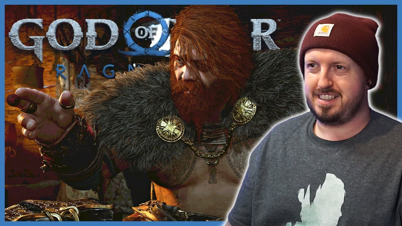 THOR At The DOOR w/ Odin God of War Ragnarok Part 2 PS5 - YouTube