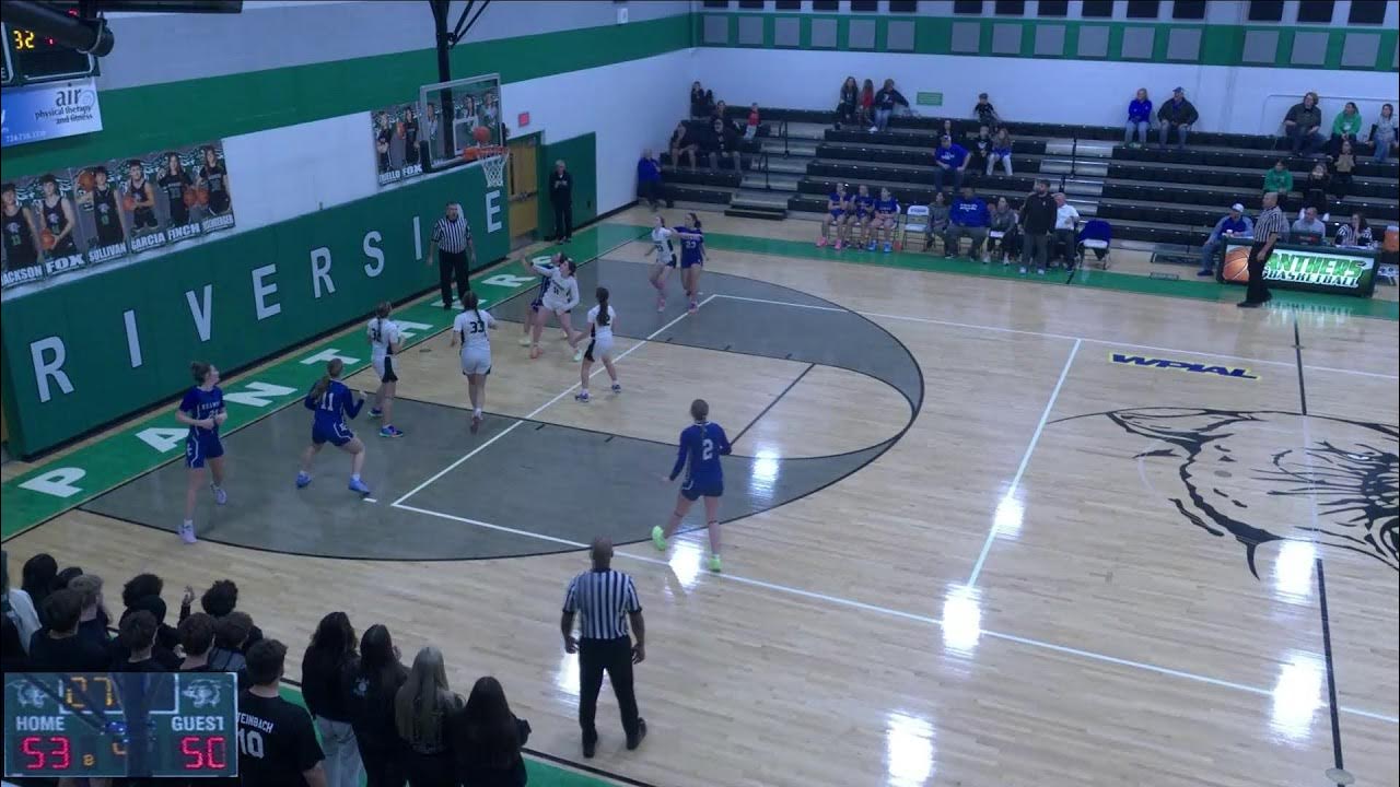 Riverside High School vs Ellwood City High School Womens Varsity Basketball - YouTube