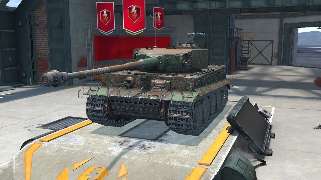 Tiger 1 (Baron) Gameplay | WoT Blitz - YouTube