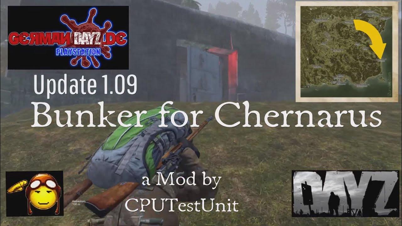DayZ Bunker in Chernarus (Console) - YouTube