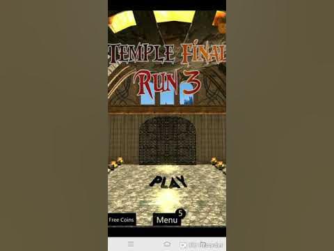 Temple final run 3 - YouTube