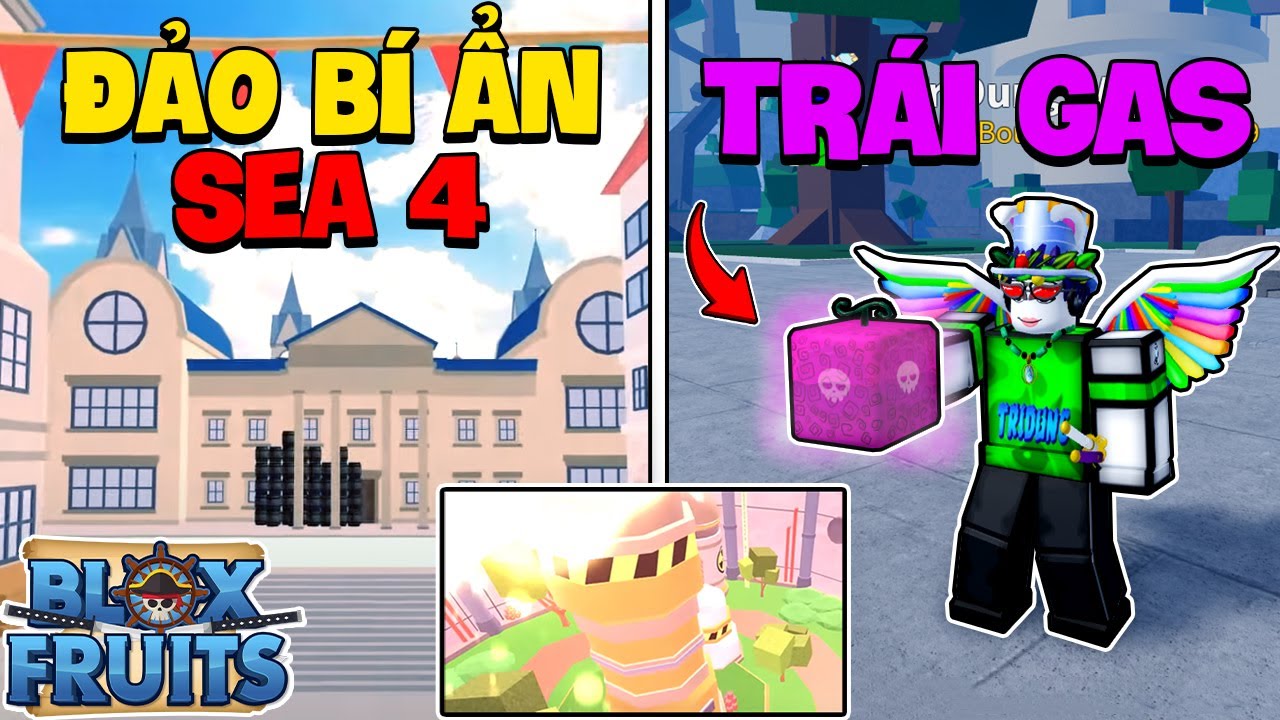 Roblox - [CODE] 2 HÒN ĐẢO SEA 4 Lấy Trái GAS Được THÊM VÀO UPDATE 18 ...