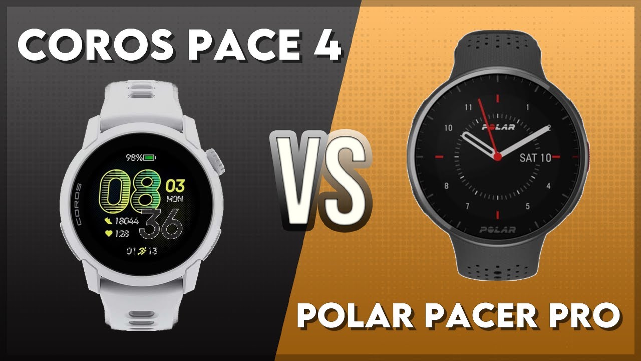 Coros Pace 4 vs Polar Pacer Pro Comparison - YouTube