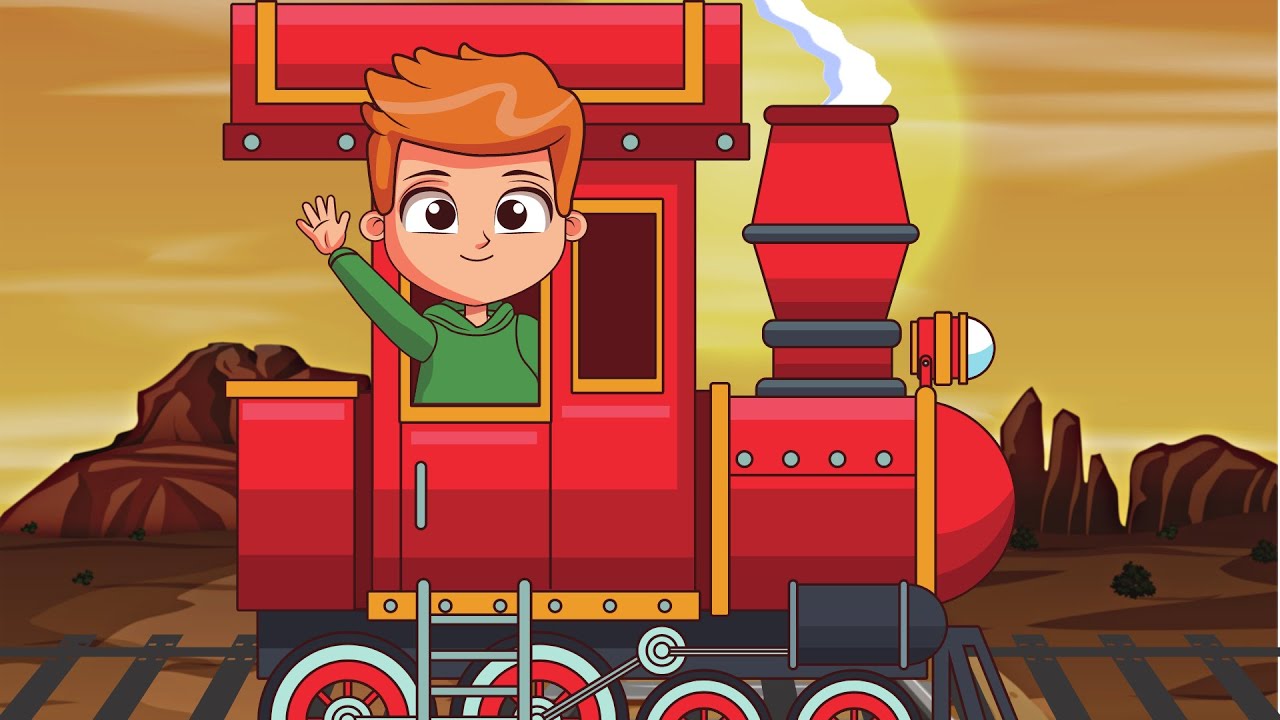 Down by the Station Nursery Rhyme | Children's Song for Singing and ...
