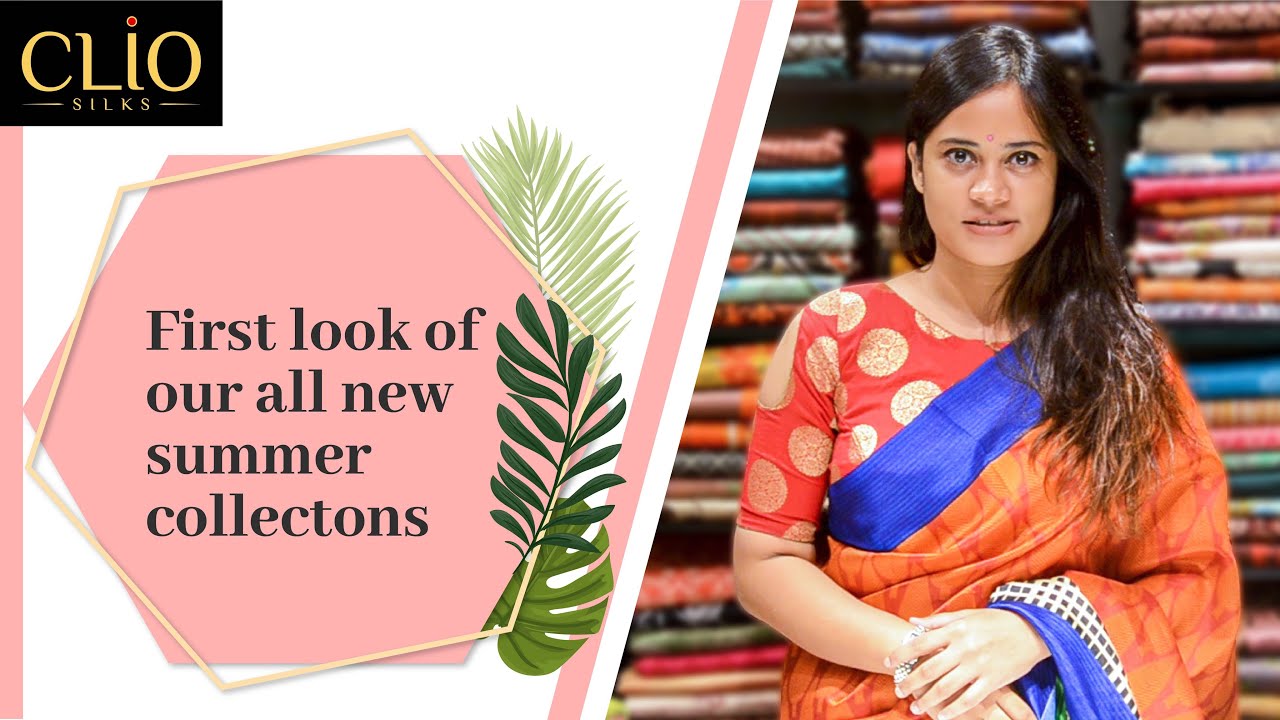 First Look of our All New Summer Saree Collection 2019 - YouTube