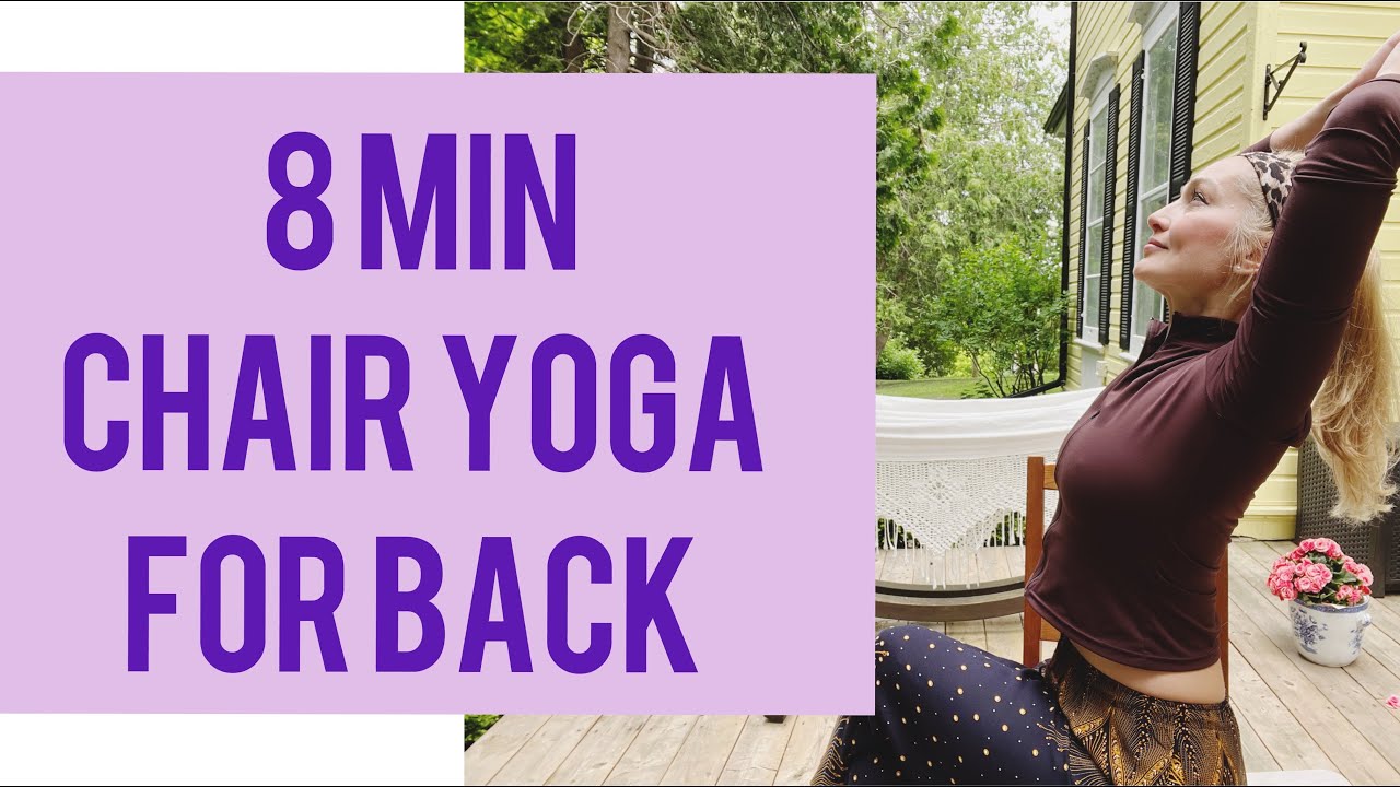 CHAIR YOGA BACK - YouTube