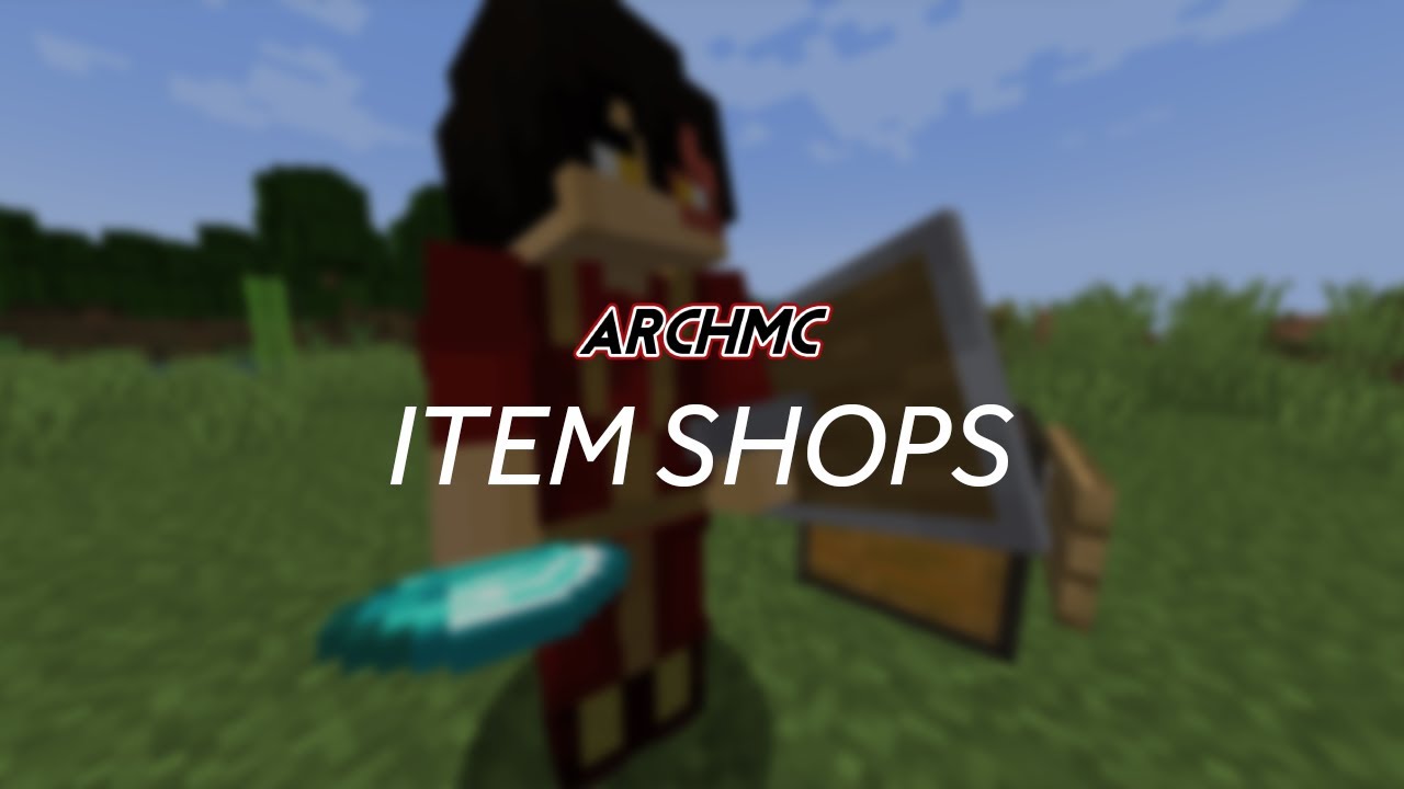 ArchMC: How to create Item Shops - YouTube