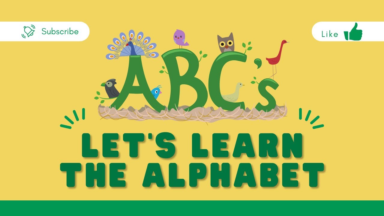 Funny English ABC Alphabet Preschool Video for Kids - YouTube