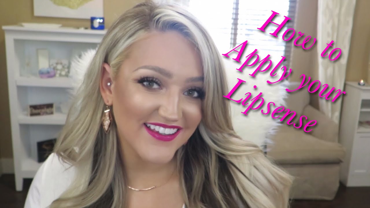 How to Apply Lipsense - YouTube