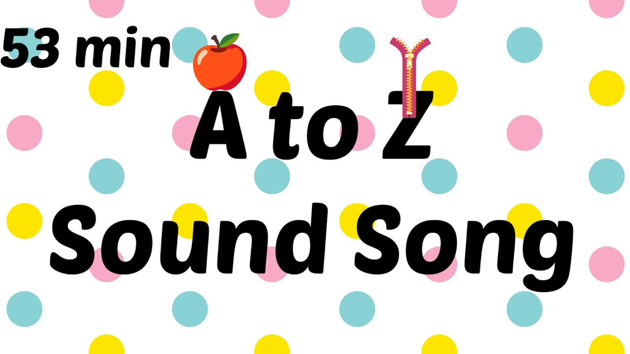 Alphabet A to Z Sound Song Compilation Phonics For Kids English ...