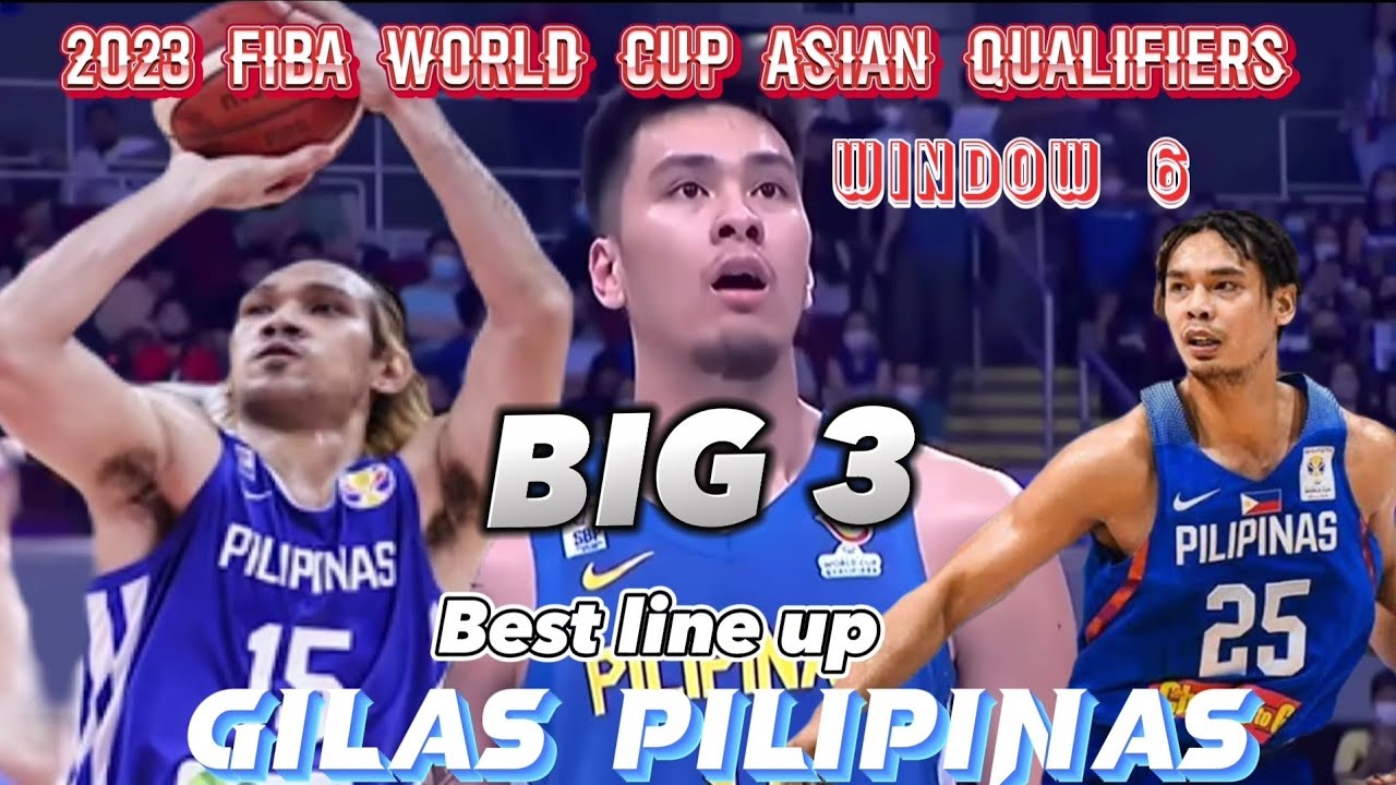 2023 FIBA WORLD CUP ASIAN QUALIFIERS | WINDOW 6 | BEST GILAS PILIPINAS ...
