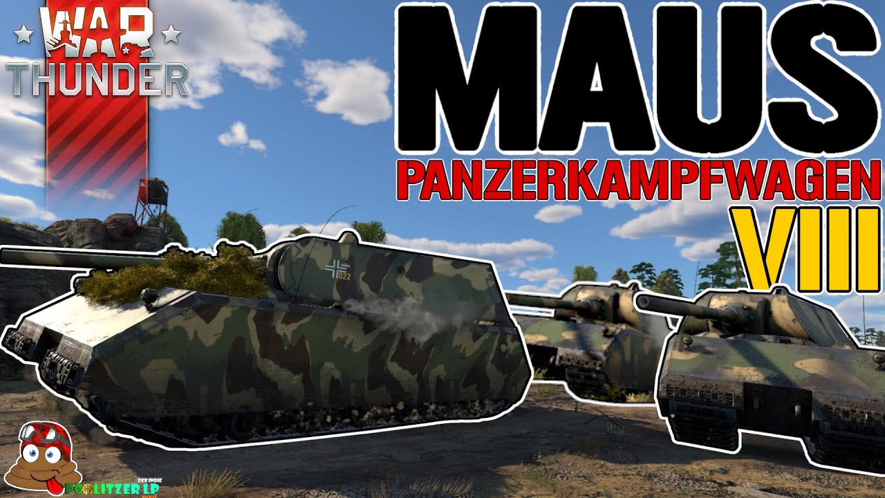 STARK wie ein BUNKER! Die MAUS | War Thunder - YouTube