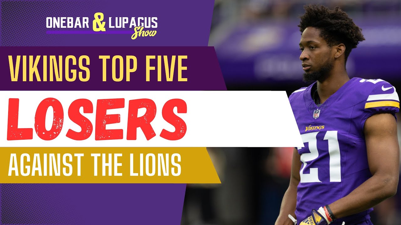 Vikings Top 5 Losers of the Game Against Detroit Lions - YouTube