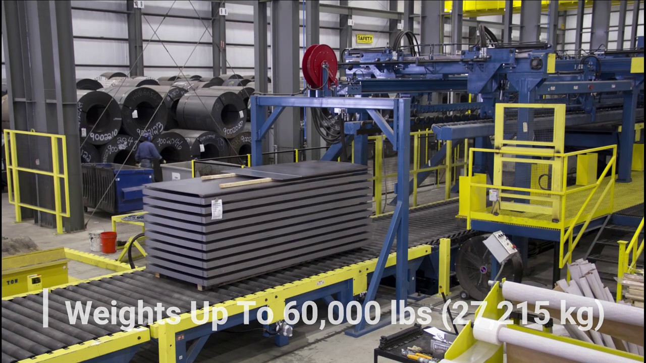 60000 lb Stack Tables Built by Red Bud Industries - YouTube