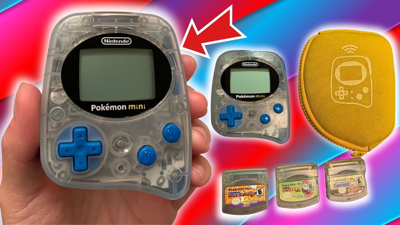 Pokémon Mini Game Console Review 2021! - YouTube