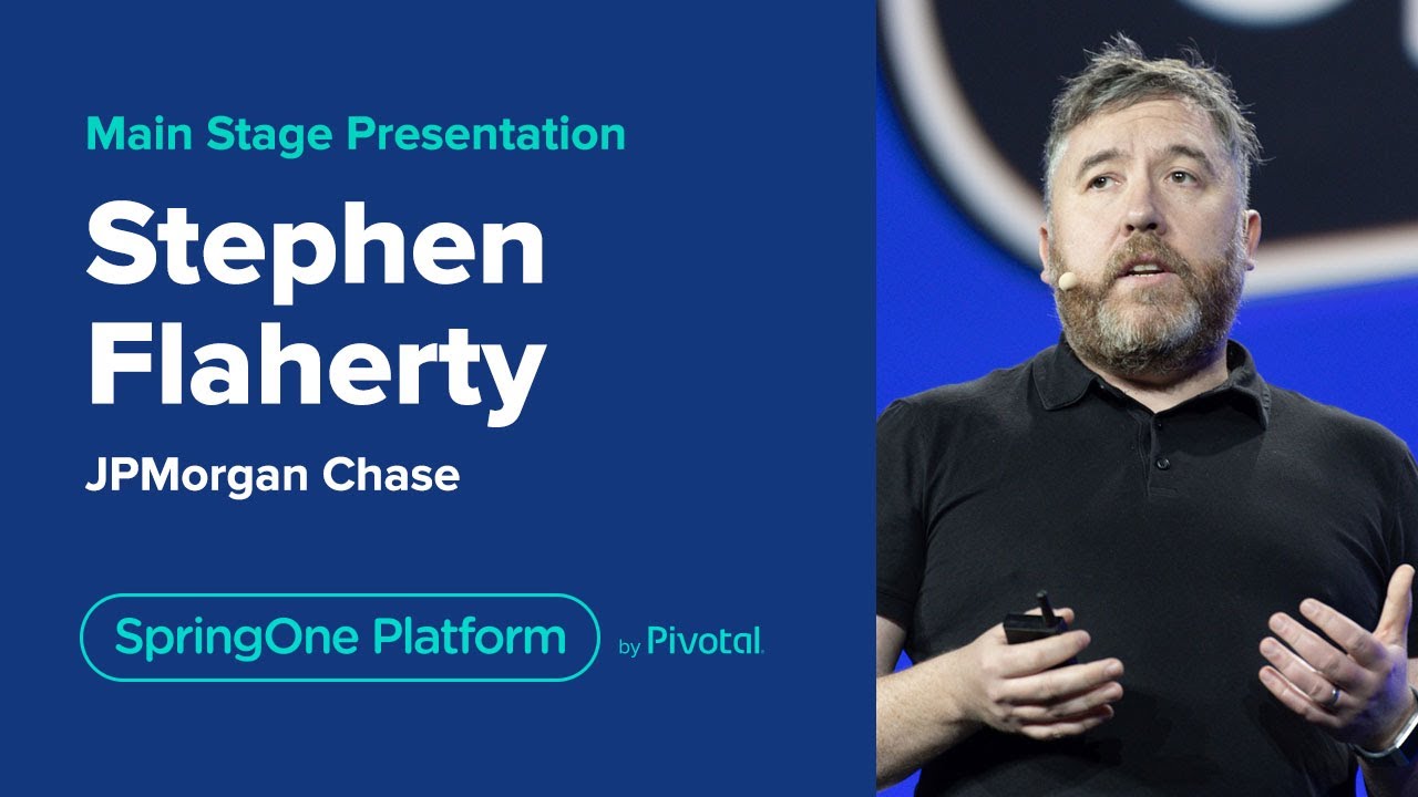 Stephen Flaherty at SpringOne Platform 2019 - YouTube