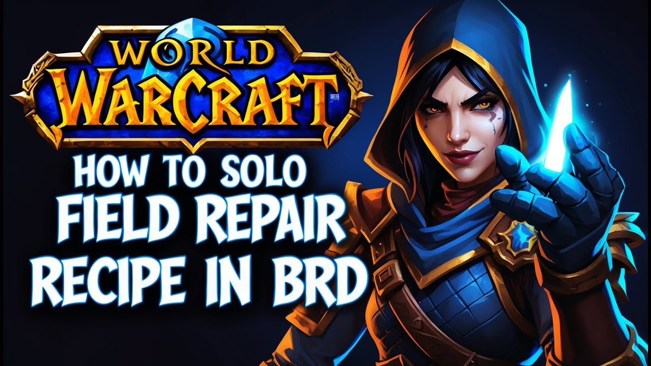 Where to Find Field Repair Recipe for Rogues and Hunters? - YouTube