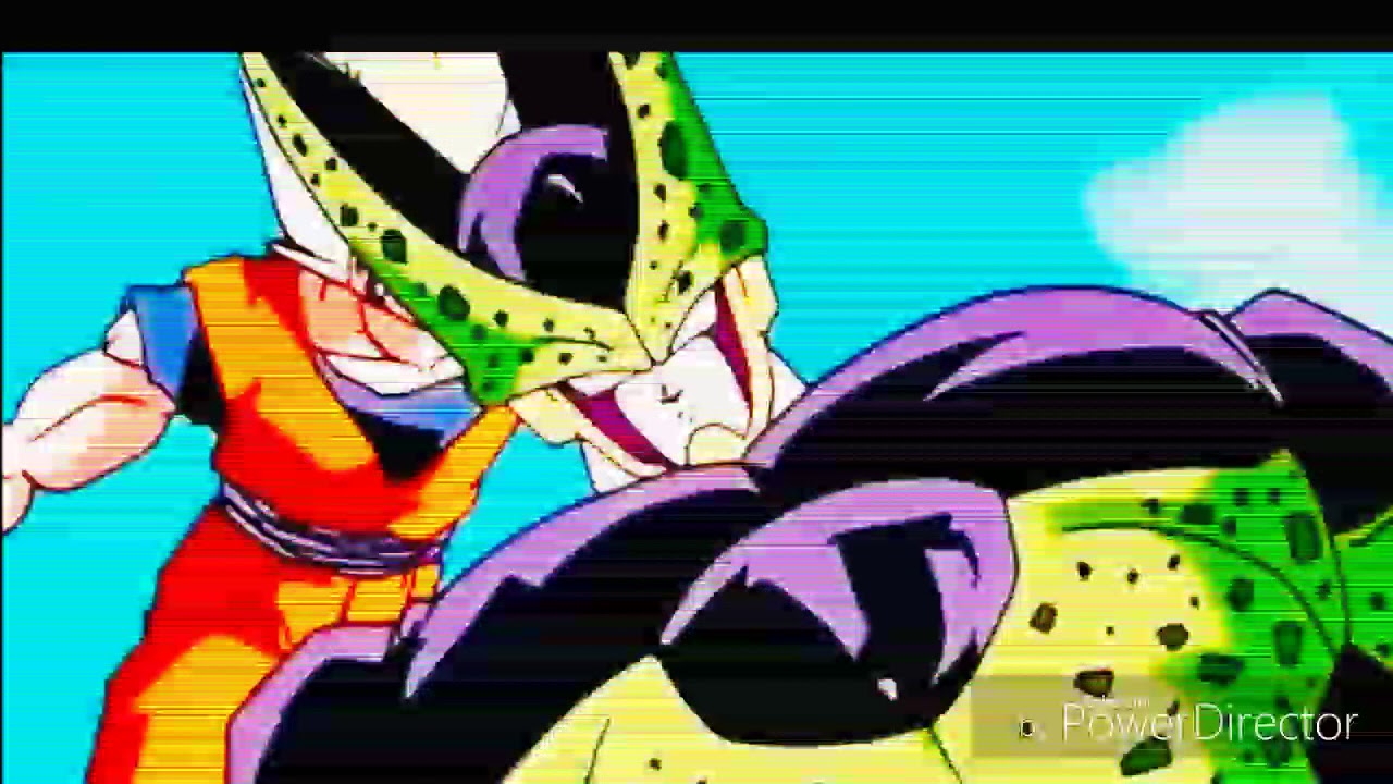 Perfect cell saga and (power levels) - YouTube