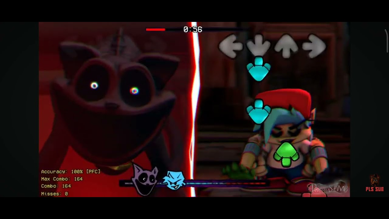 bedtime fnf but its only catnap (Catnap Gaslit mod) - YouTube