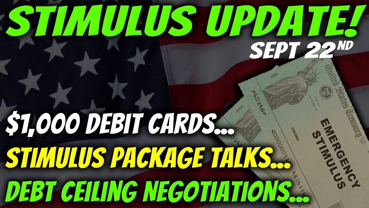 $1,000 Debit Cards | Stimulus Package Update | Pelosi Fights Democrats ...