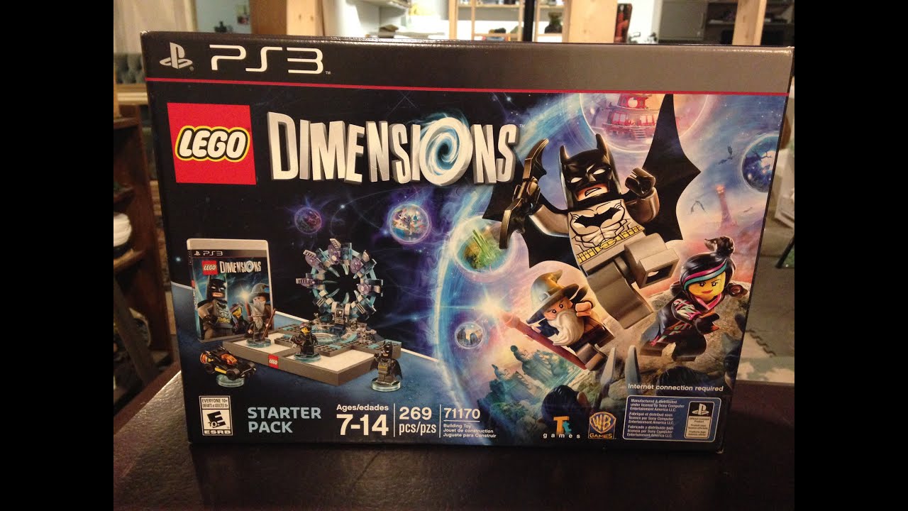 Unboxing and Building Lego Dimension PS3 - YouTube
