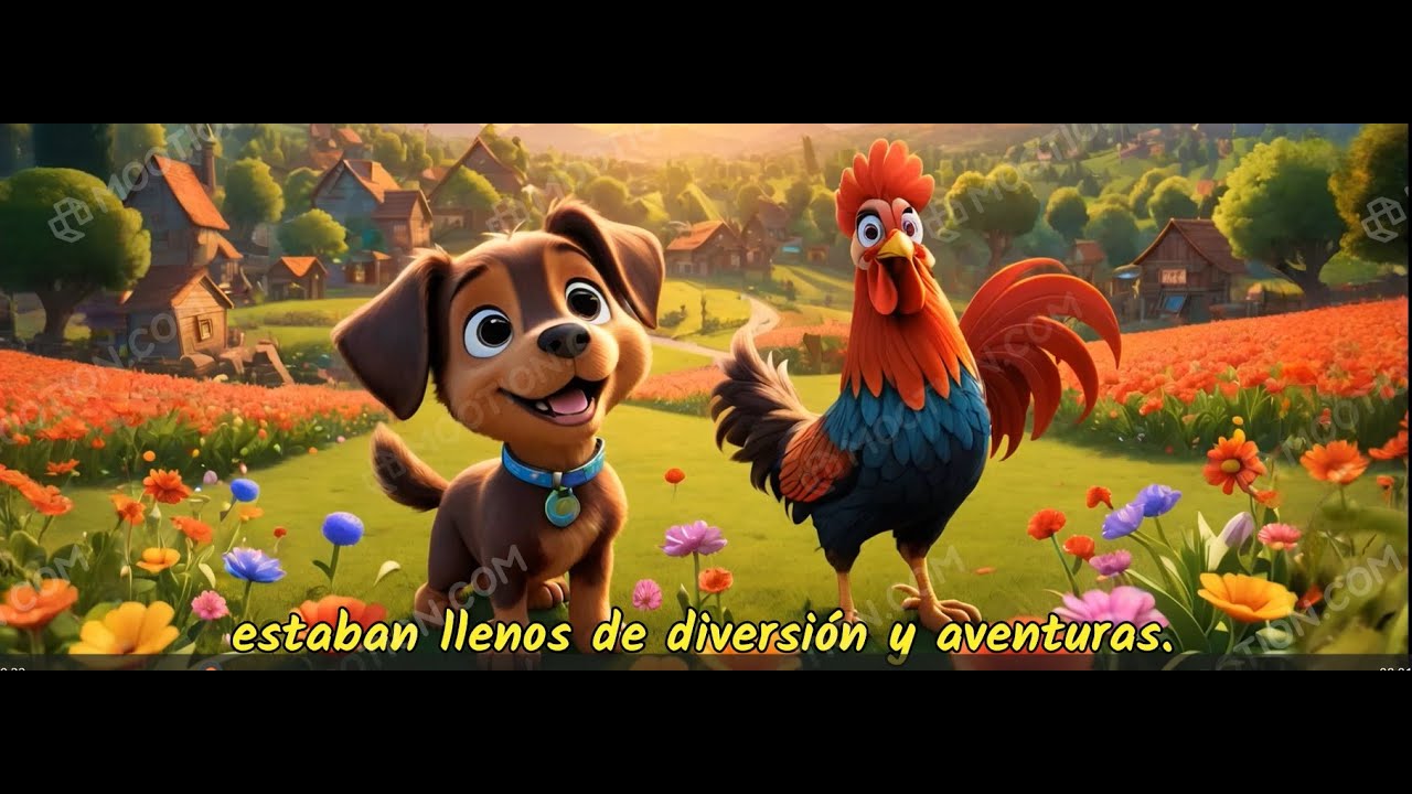 Aventura de copito el perrito en la Granja Arcoiris - YouTube