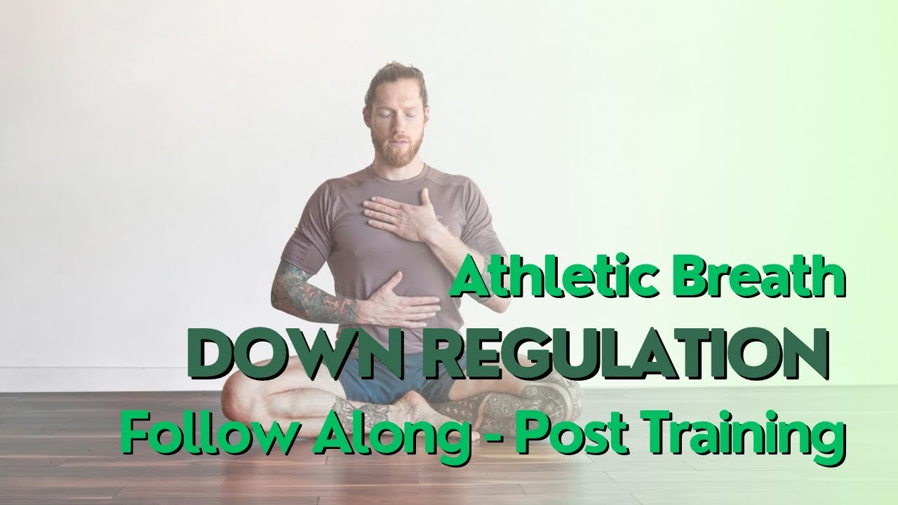 Athletic Breath Practice - 2 Minute Down Regulation (FOLLOW ALONG ...