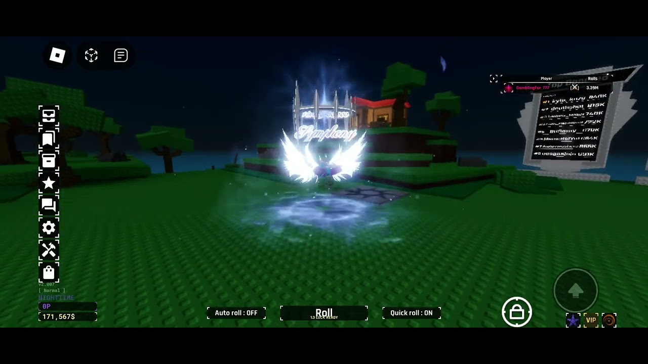 new symphony aura/sols rng, roblox - YouTube