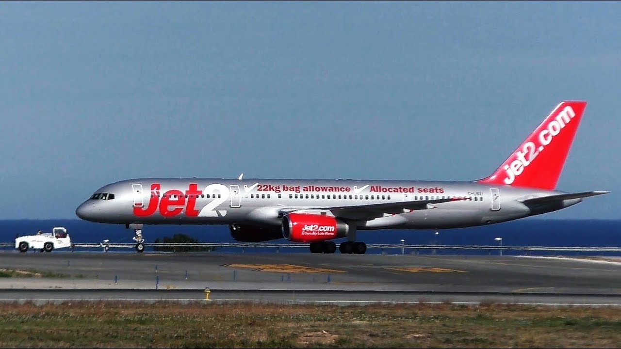 Boeing 757-200 - Jet2 - Alicante - YouTube