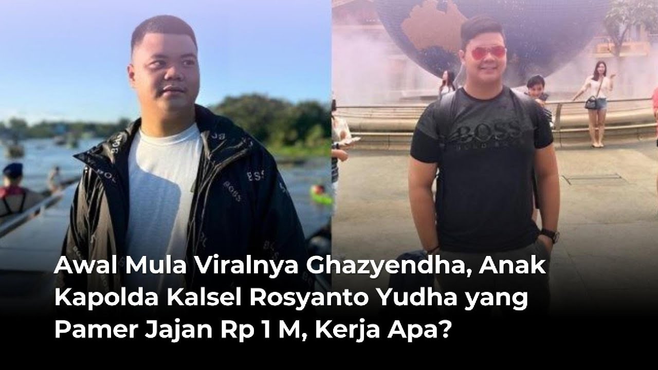 Awal Mula Viralnya Ghazyendha, Anak Kapolda Kalsel Rosyanto Yudha yang ...