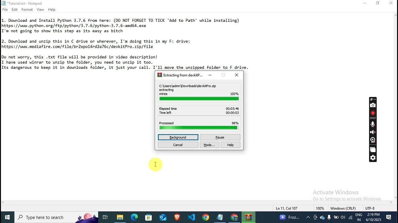 CFRU and DPE series: Pt. 1 - Setting up tools (Devkitpro, Devkitarm and ...