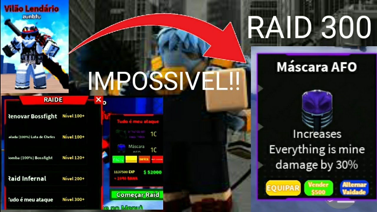 SOLANDO RAID 300 IMPOSSIVEL (Heróis word) - YouTube