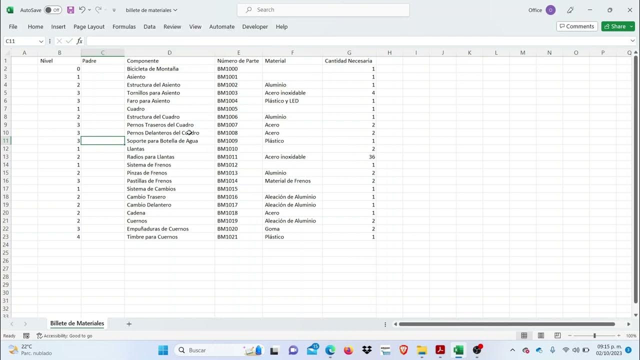 Excel Nested IF Index Filter ROWS Bill Of Materials YouTube excel-nested-if-index-filter-rows-bill-of-materials-youtube