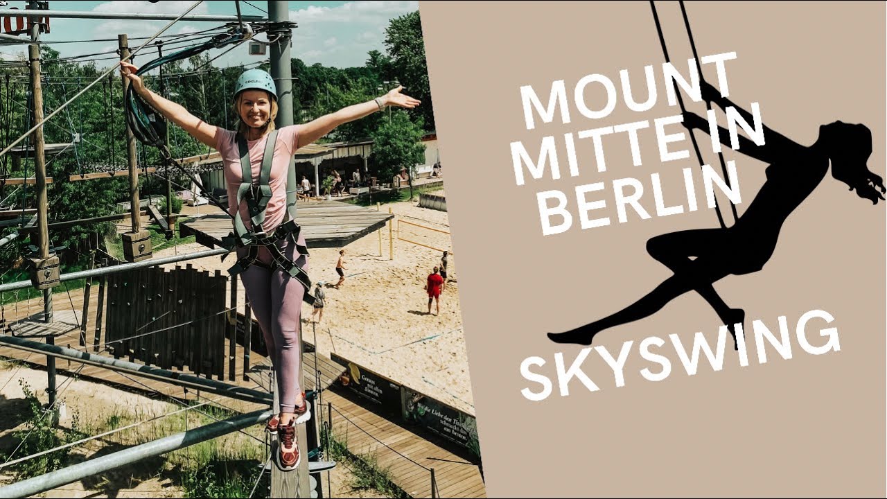 СКАЛОЛАЗАНИЕ В БЕРЛИНЕ/MOUNT MITTE BERLIN/ПАРК ДЛЯ СКАЛОЛАЗАНИЯ/ПРЫЖОК ...