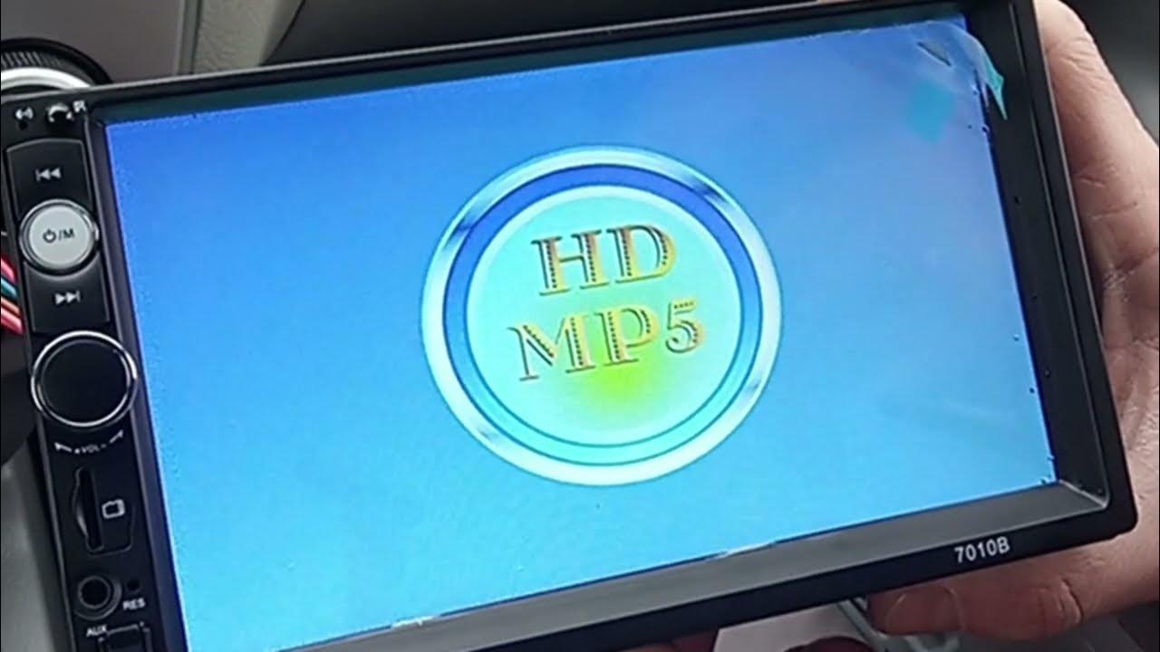 Китайская двухдиновая магнитола 7010B с алиэкспресса включается и сразу ...